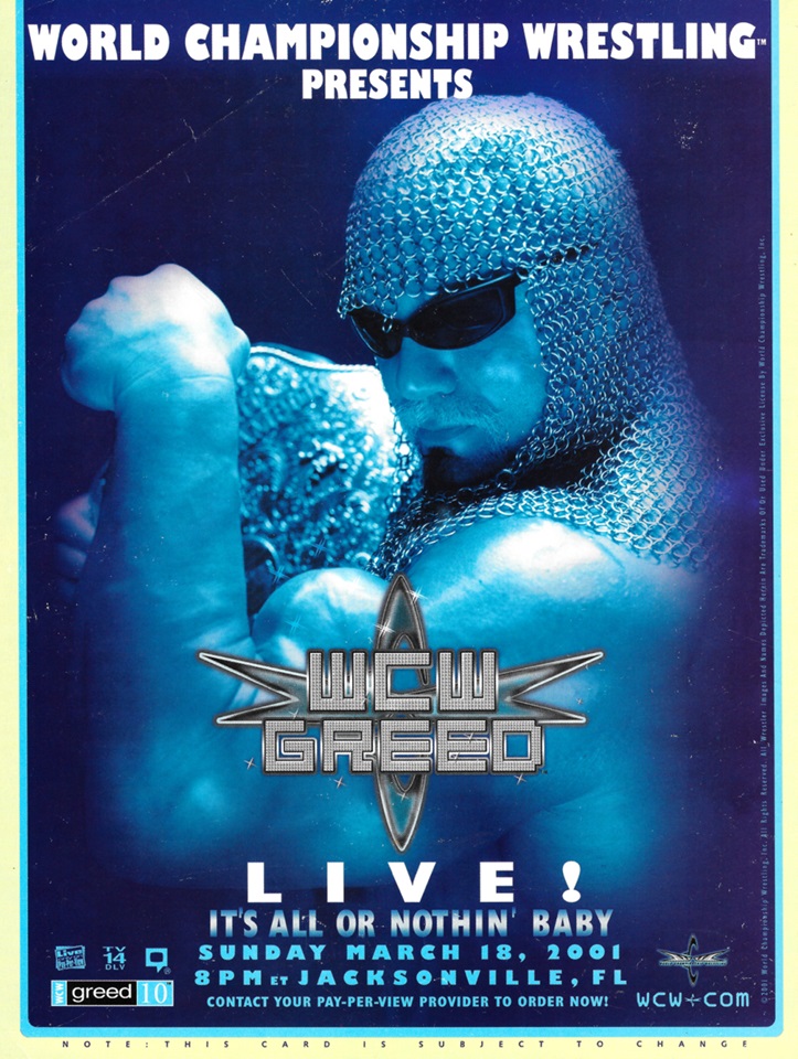 This Day in WCW History: Greed, The Final WCW PPV Took Place [2001 ...