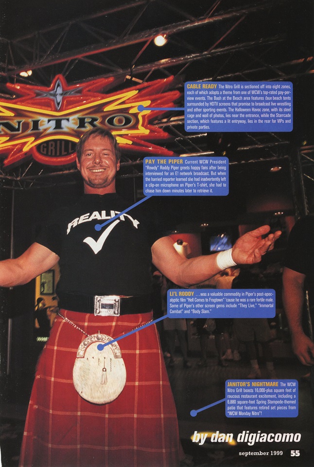 Where the Big Boys Eat! A Look Back at the WCW Nitro Grill! [1999 ...